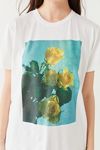 Flower Print Tee | Urban Outfitters