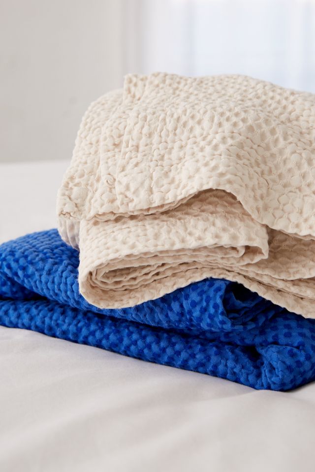 Checker Textured Throw Blanket | Urban Outfitters