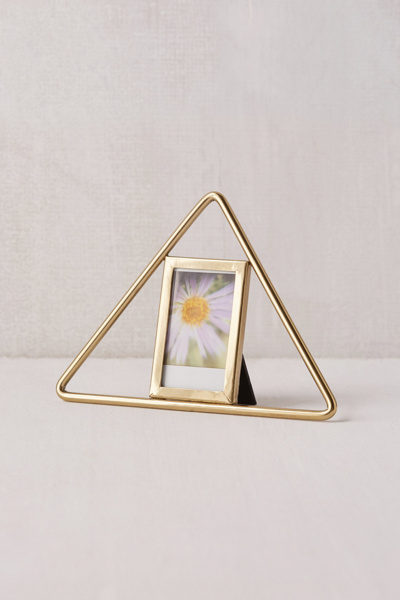 Metal Triangle Instax Mini Picture Frame | Urban Outfitters