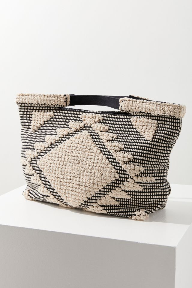 Textured Weave Tote Bag | Urban Outfitters