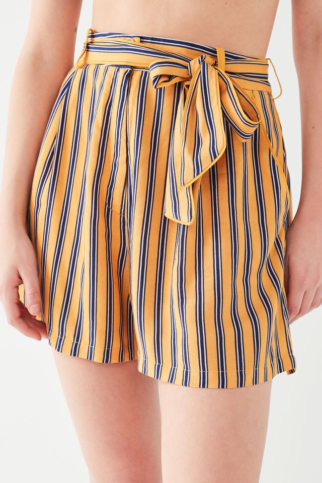 Cooperative Blanche Striped Tie Short | Urban Outfitters Canada
