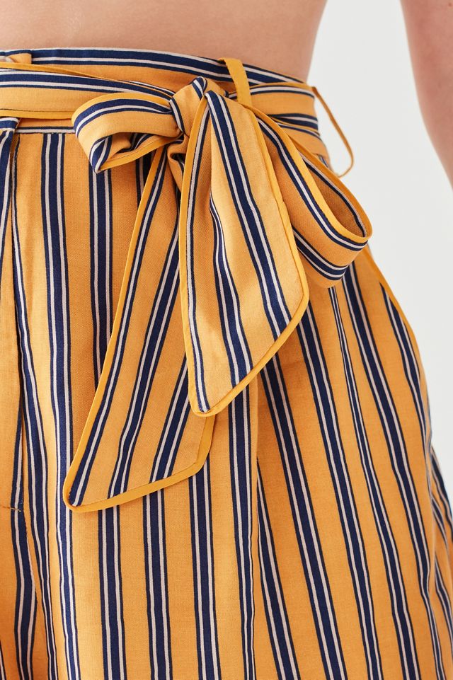 Cooperative Blanche Striped Tie Short | Urban Outfitters Canada