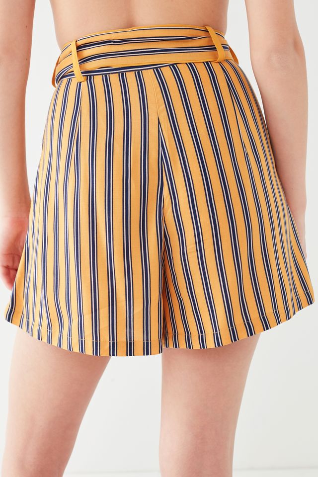 Cooperative Blanche Striped Tie Short | Urban Outfitters