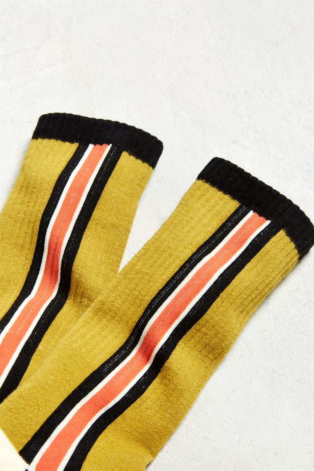 Vertical Stripe Sport Sock | Urban Outfitters