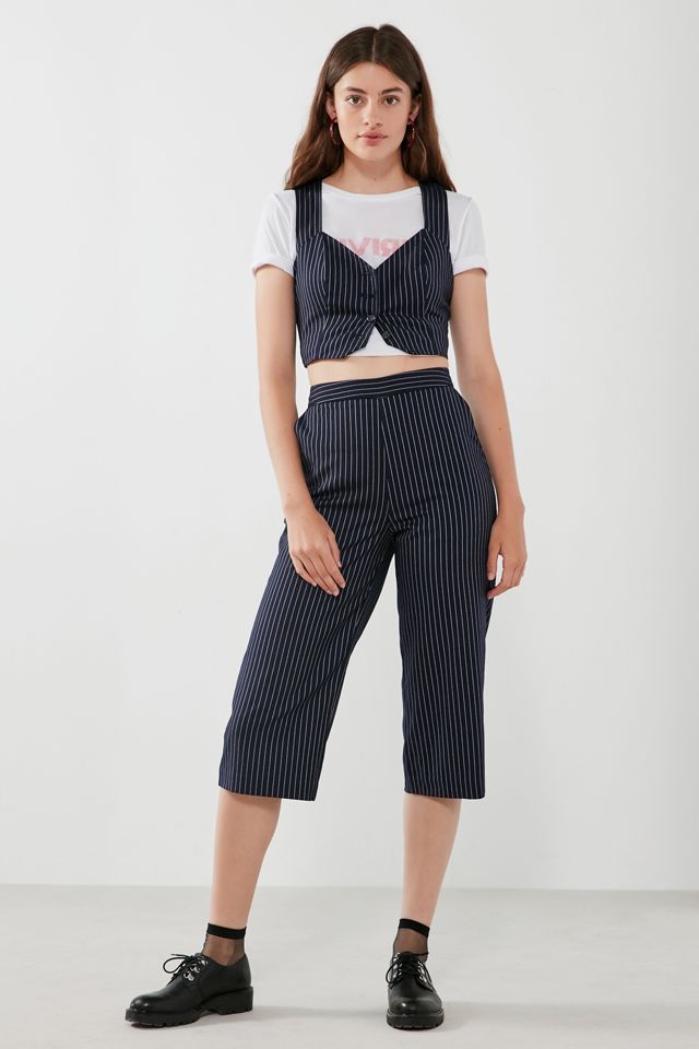Ali & Jay Lady Boss Pinstriped Two-Piece Set | Urban Outfitters