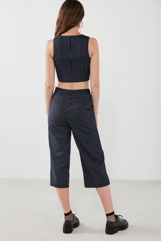 Ali & Jay Lady Boss Pinstriped Two-Piece Set | Urban Outfitters