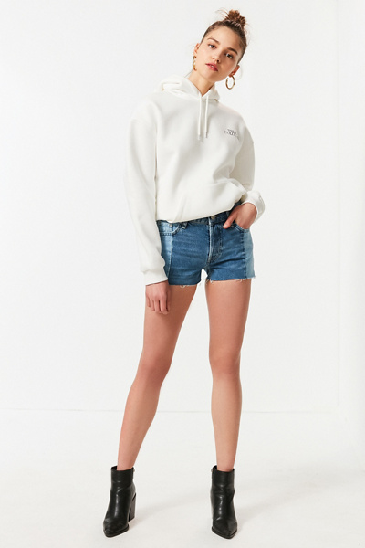 BDG Mid-Rise Spliced Denim Short | Urban Outfitters