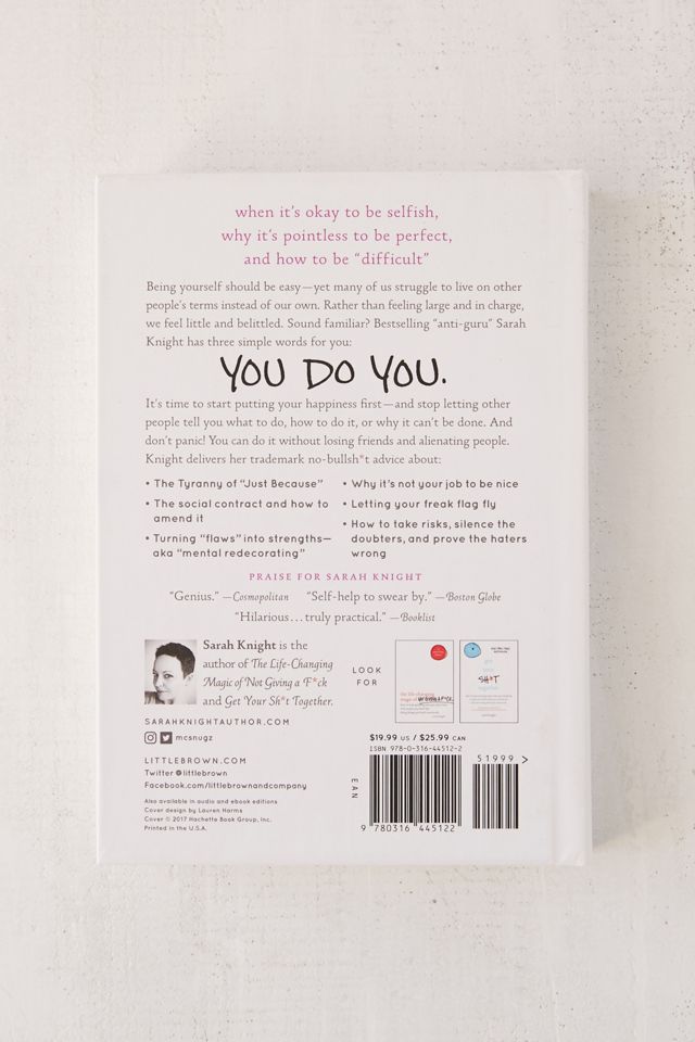 You Do You By Sarah Knight | Urban Outfitters