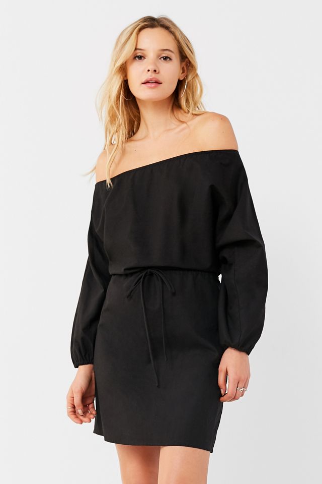 UO Linen Tie-Waist Mini Dress | Urban Outfitters