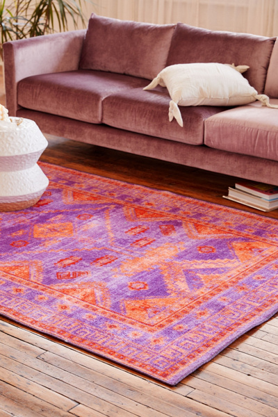 Claudia Printed Rug | Urban Outfitters