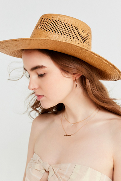 Brixton Wide Brim Straw Hat | Urban Outfitters