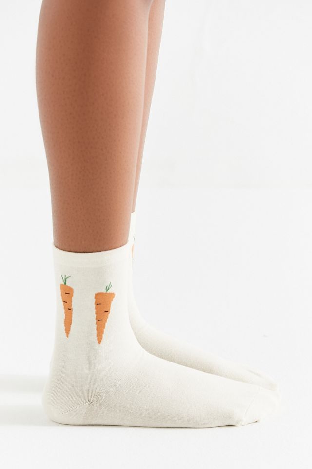 Hansel From Basel Carrots Crew Sock | Urban Outfitters
