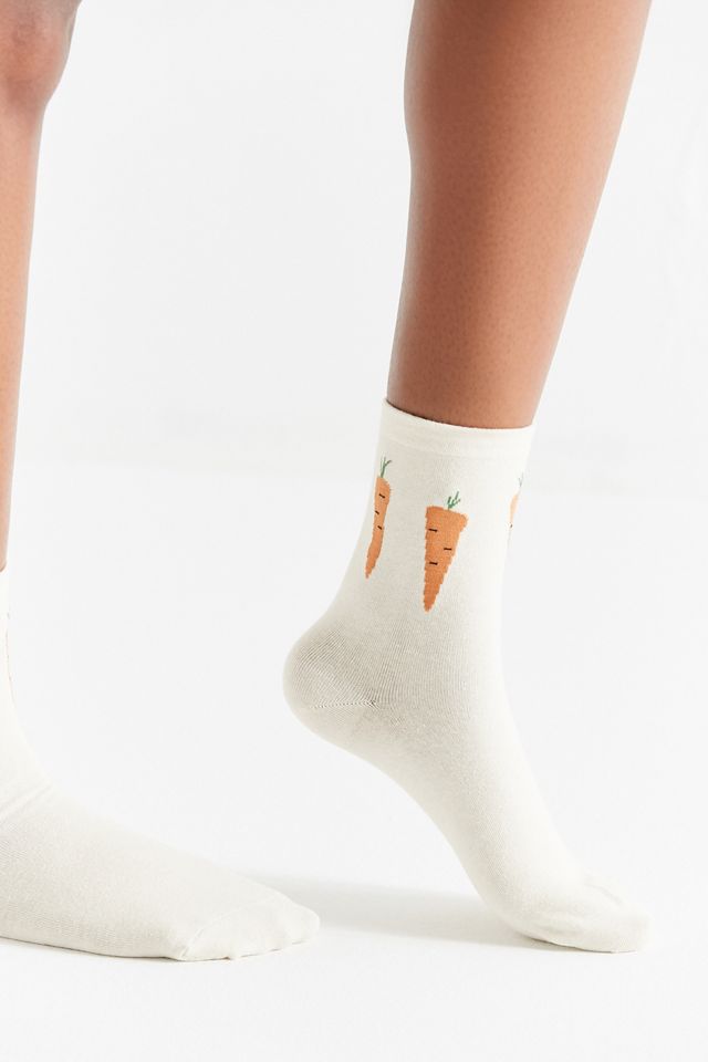 Hansel From Basel Carrots Crew Sock | Urban Outfitters