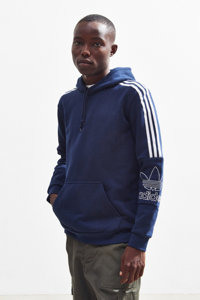 adidas Outline Pullover Hoodie Sweatshirt | Urban Outfitters