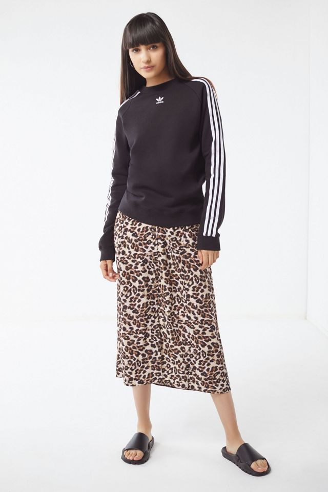 adidas Trefoil Crew-Neck Sweatshirt | Urban Outfitters