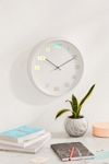 Ingrid Iridescent Clock | Urban Outfitters