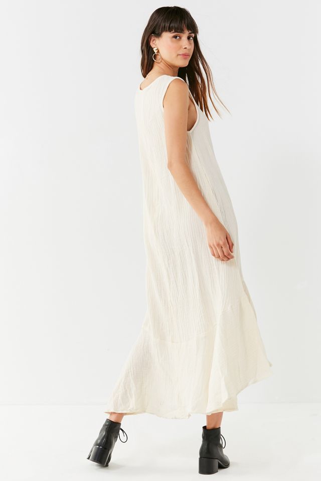 Nice Martin Rider Peplum Midi Dress | Urban Outfitters