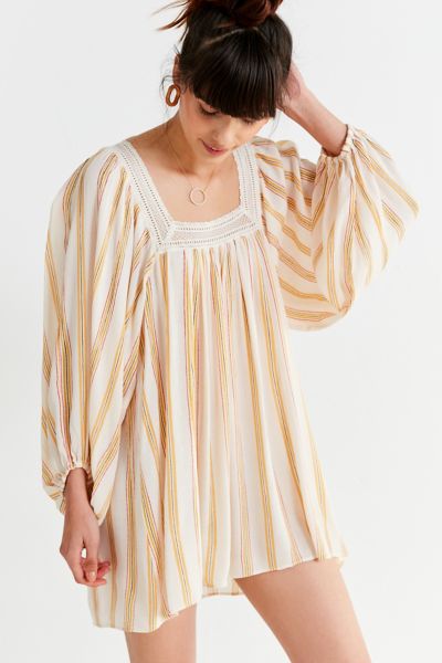 Uo May Crochet Swing Dress Urban Outfitters