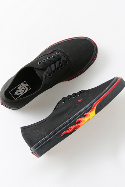 Vans Authentic Flame Wall Sneaker | Urban Outfitters