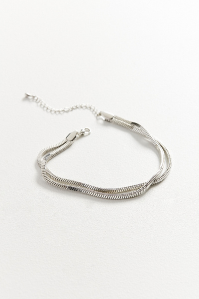 Doubled Snake Chain Anklet | Urban Outfitters