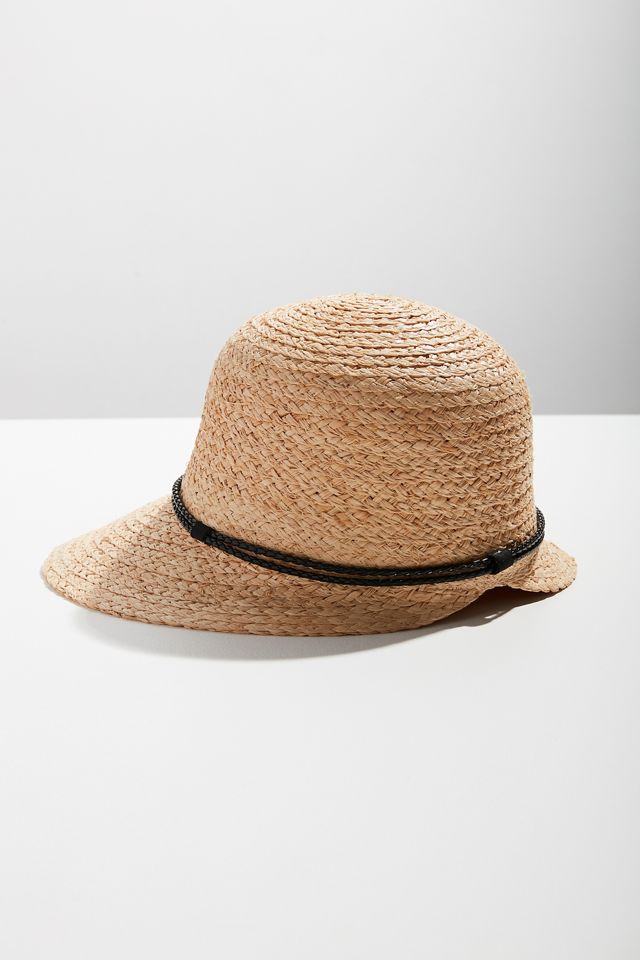 Straw Brimmed Cloche Hat | Urban Outfitters