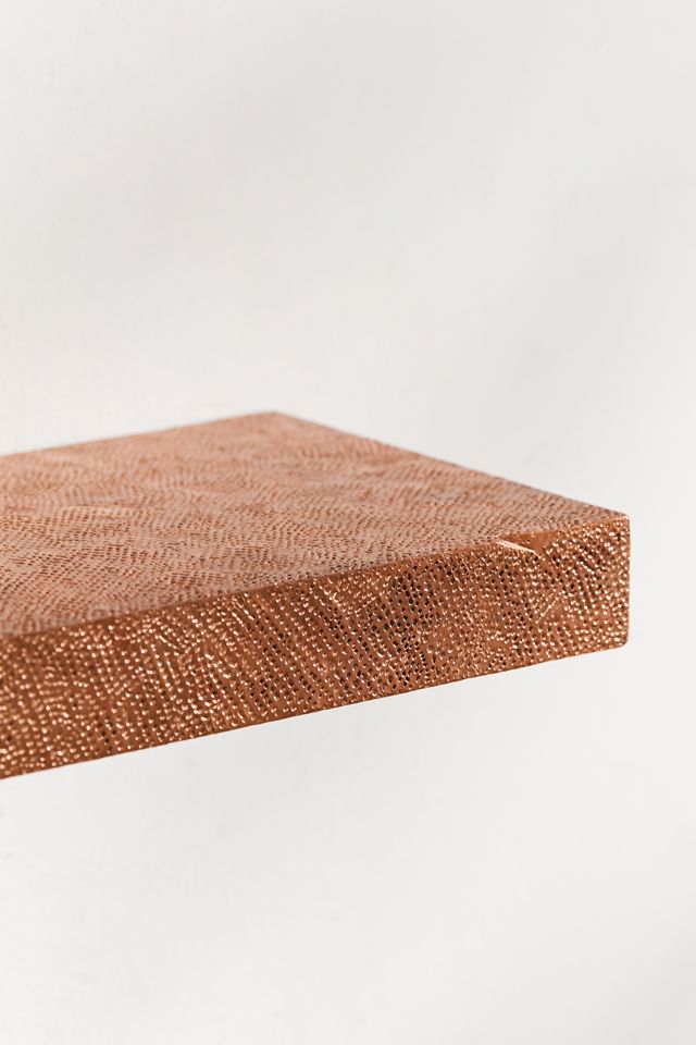 Pressed Copper Wall Shelf | Urban Outfitters