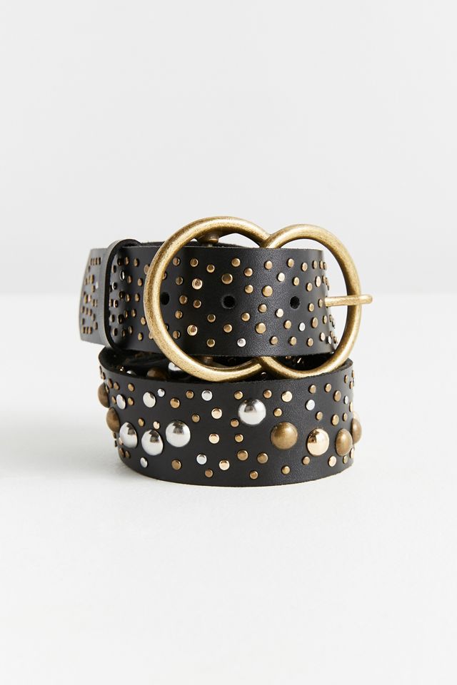 Studded Double O-Ring Belt | Urban Outfitters