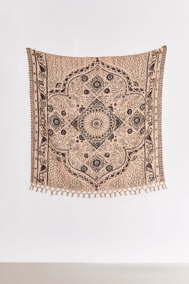 Ingrid Tan Textured Tapestry | Urban Outfitters