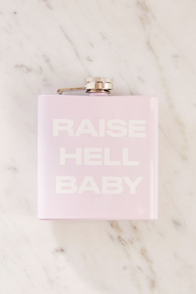Raise Hell Baby Flask | Urban Outfitters