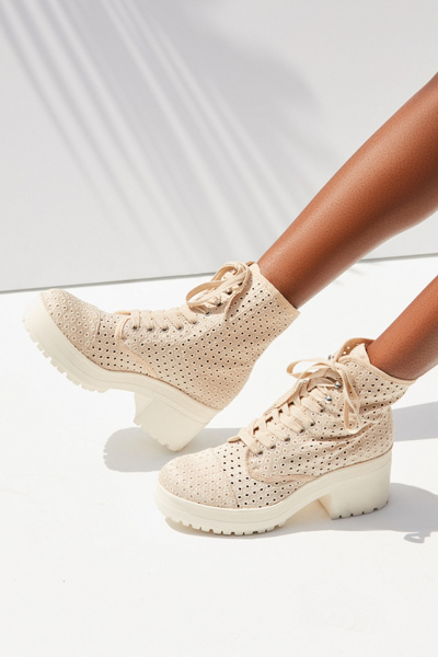 Mya Eyelet Bubble Toe Boot | Urban Outfitters Canada