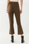 BDG Gelato Cropped Kick Flare Jean – Olive | Urban Outfitters
