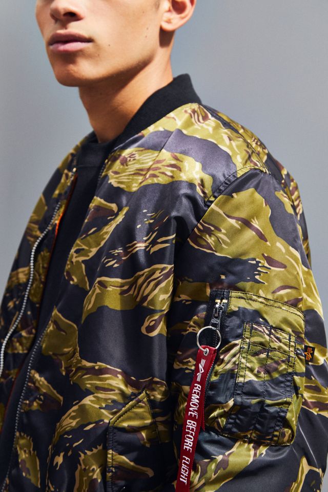 Alpha Industries MA-1 Blood Chit Flight Jacket | Urban Outfitters Canada