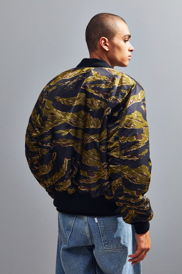 Alpha Industries MA-1 Blood Chit Flight Jacket | Urban Outfitters