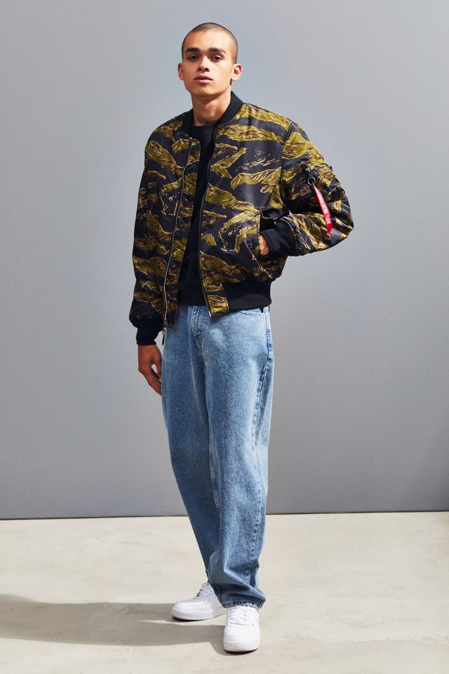 Alpha Industries MA-1 Blood Chit Flight Jacket | Urban Outfitters