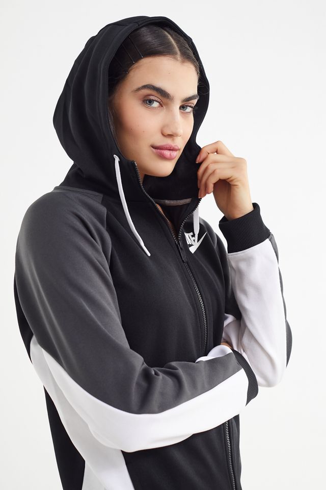 Nike Colorblock Zip-Up Hoodie Sweatshirt | Urban Outfitters