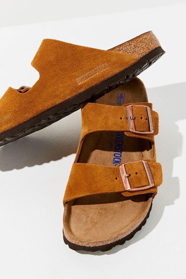 Birkenstock Arizona Soft Footbed Rust Sandal | Urban Outfitters