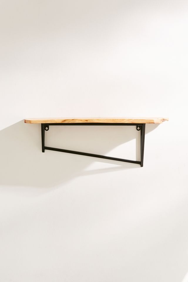 Live Edge Wall Shelf | Urban Outfitters
