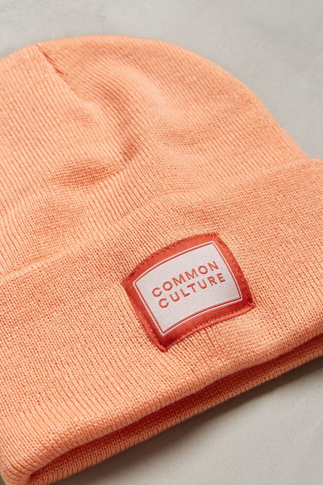 Common Culture Label Beanie | Urban Outfitters