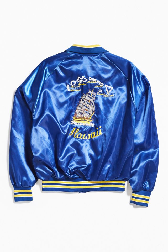 Vintage Embroidered Hawaii Varsity Jacket | Urban Outfitters