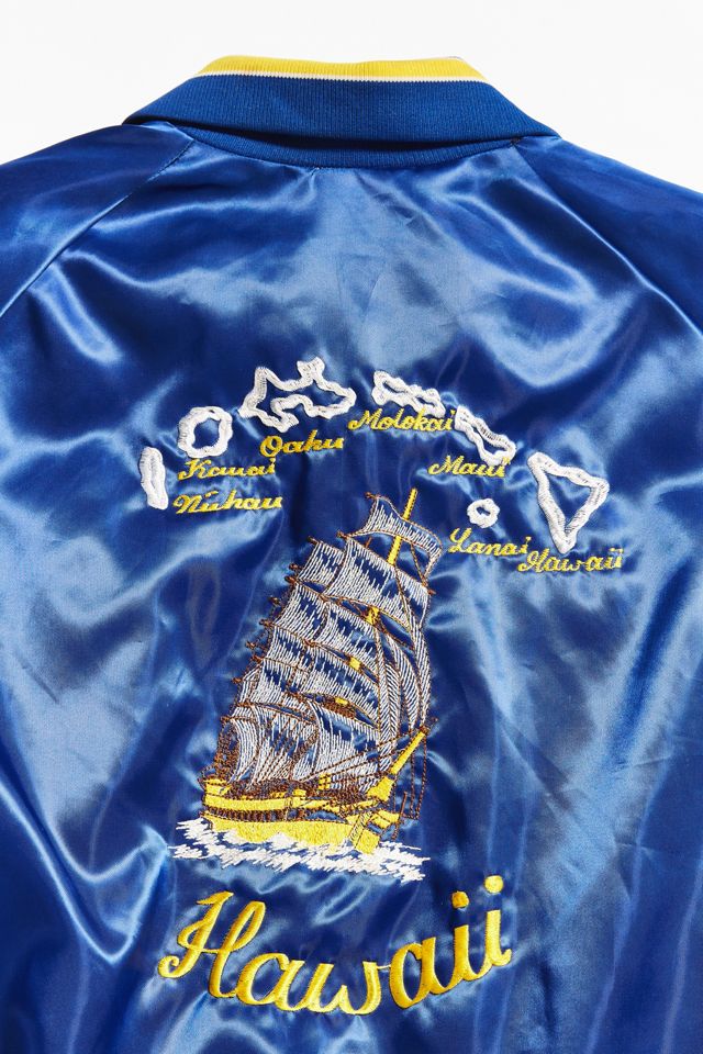 Vintage Embroidered Hawaii Varsity Jacket | Urban Outfitters