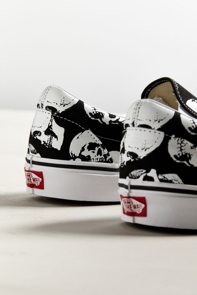 Vans Skulls Classic Slip-On Sneaker | Urban Outfitters