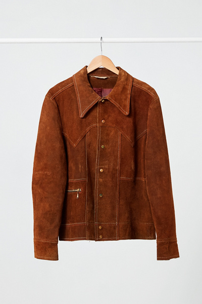 Vintage Suede Western Jacket | Urban Outfitters
