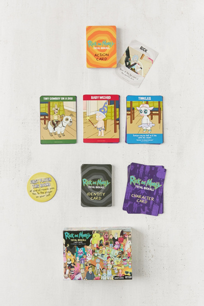 Rick And Morty Total Rickall Card Game | Urban Outfitters