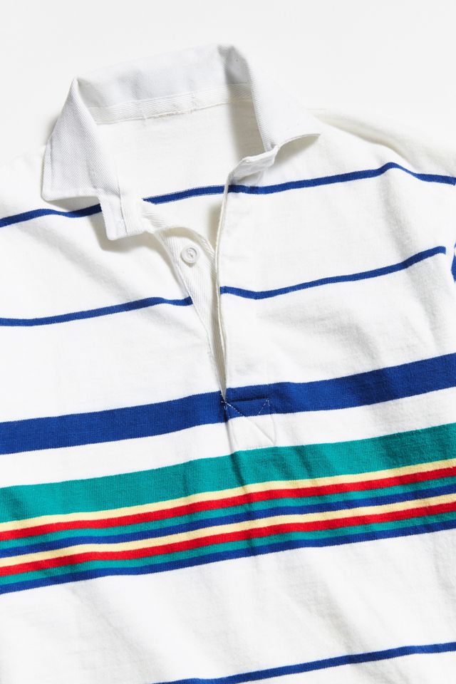 Vintage Engineered Stripe Rugby Shirt | Urban Outfitters Canada