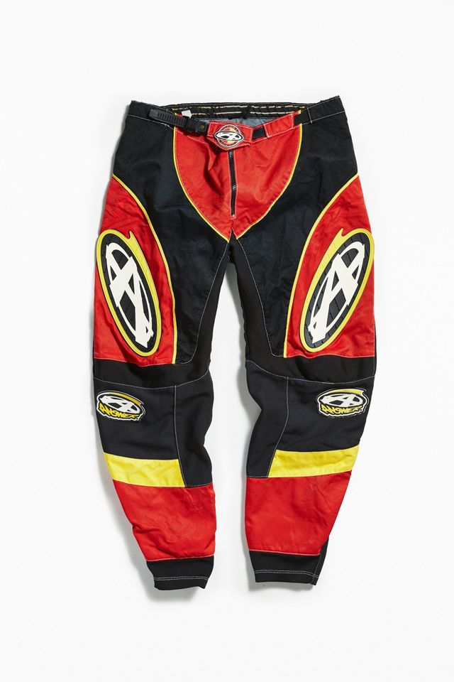 Vintage Answer Red + Black Moto Pant | Urban Outfitters Canada