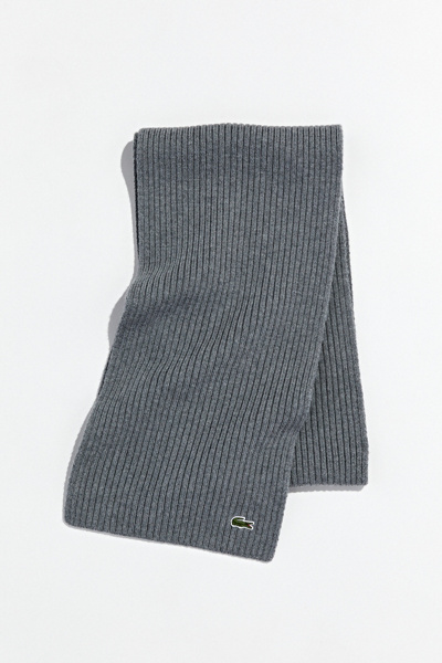 Lacoste Ribbed Wool Scarf | Urban Outfitters