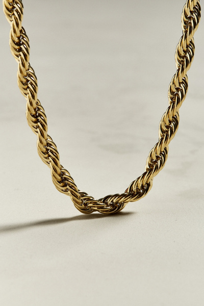 King Ice Twisted Rope Chain Necklace | Urban Outfitters Canada