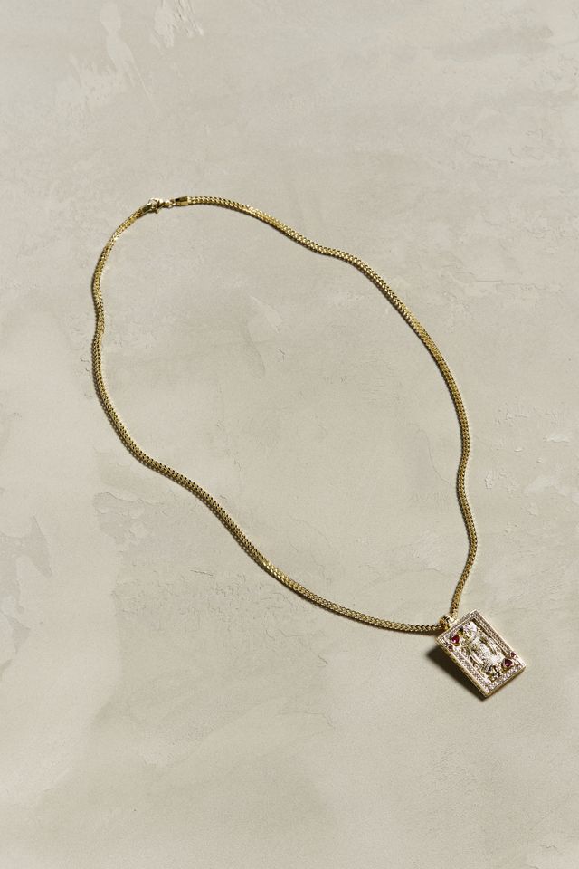 King Ice 14K Gold King Chain Necklace | Urban Outfitters