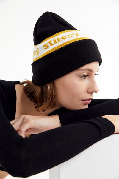 Stussy Ray Logo Beanie | Urban Outfitters