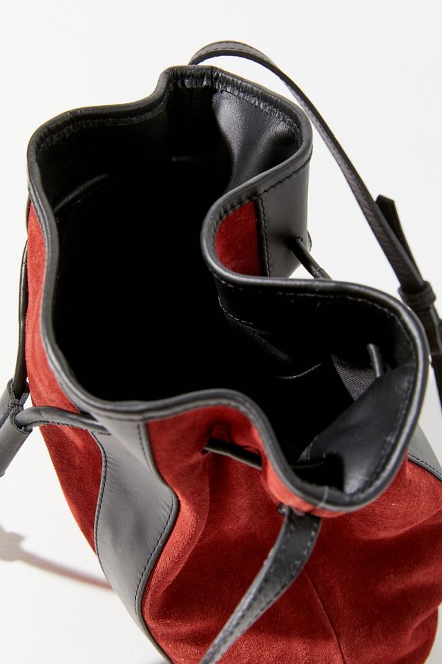 Suede + Leather Bucket Bag | Urban Outfitters